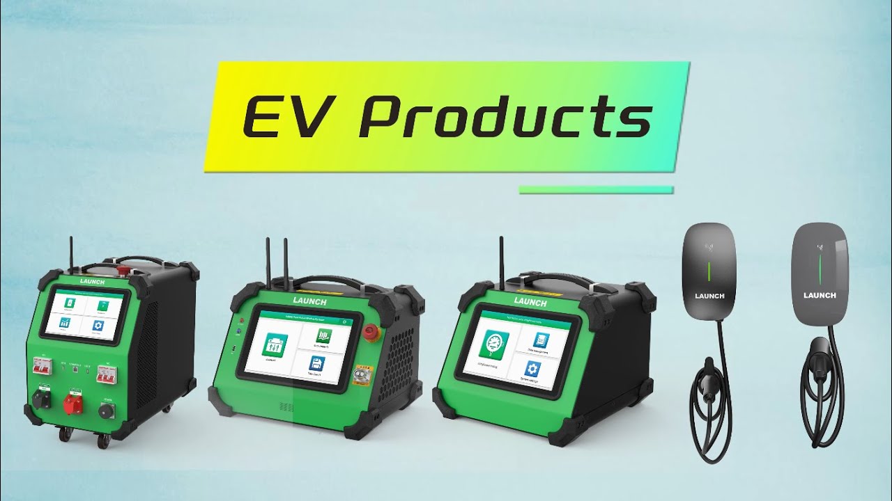 New EV Products Preview | LAUNCH - YouTube