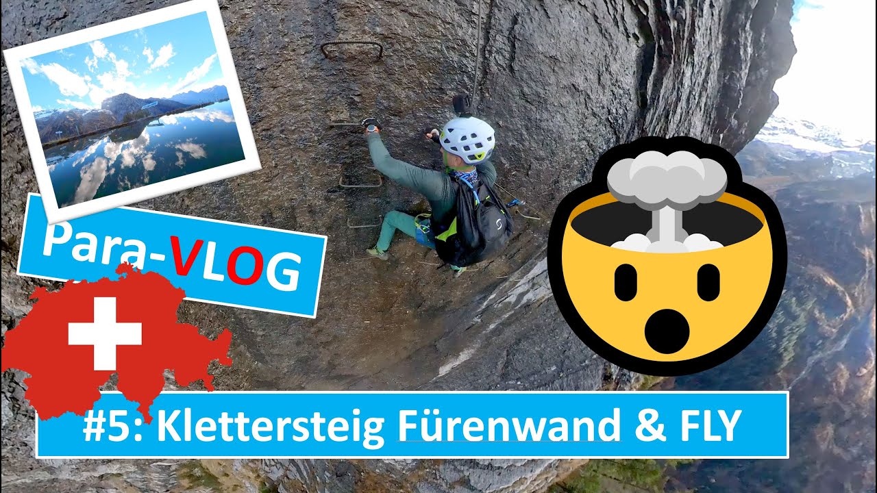 Extremer Klettersteig Fürenalp Engelberg | Via Ferrata & Fly - YouTube