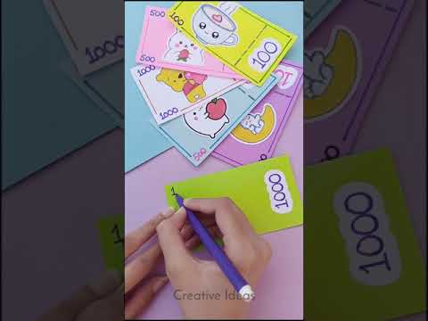 DIY Paper Crafts 😃😍 DIY Paper Money || Fake Money || #shorts # ...