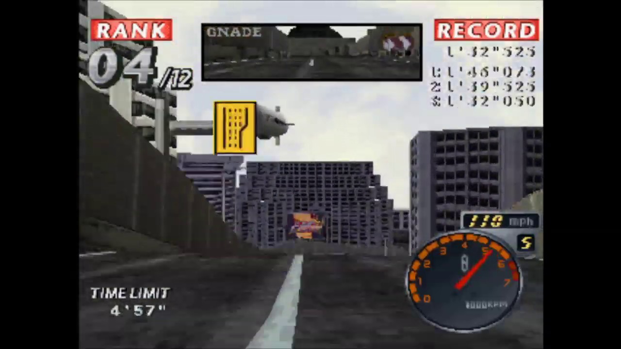 Rage Racer (PSX) / Class 4 / Parte Dos / GRABADO EN VIVO - YouTube