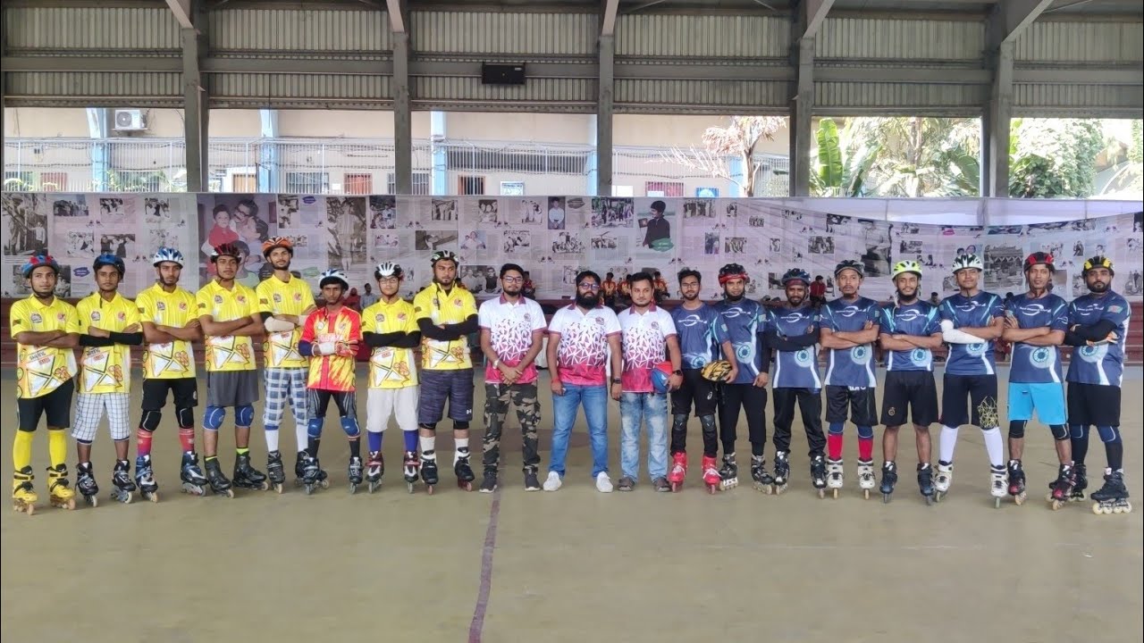 Roll Ball Match 2022 | Speed Skating Club VS Dhanmondi Skating Club ...