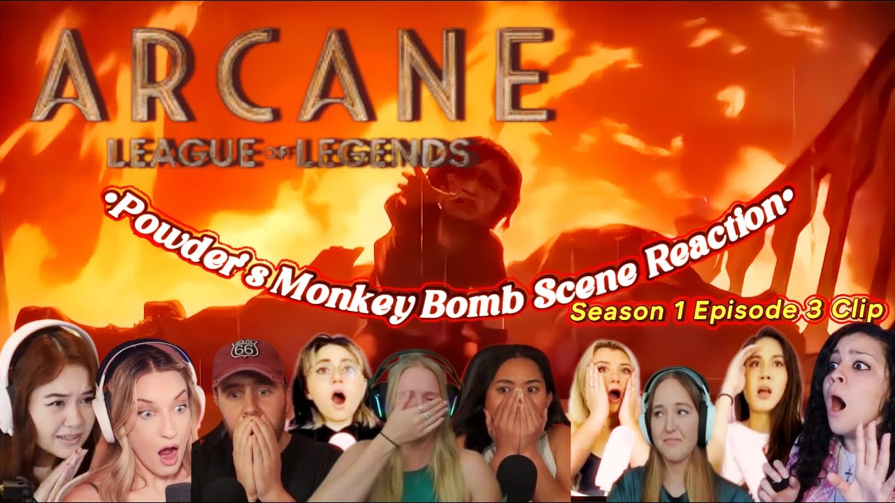 Reactions to Arcane Season 1 Episode 3 Clip| EXPLOSION SCENE - YouTube