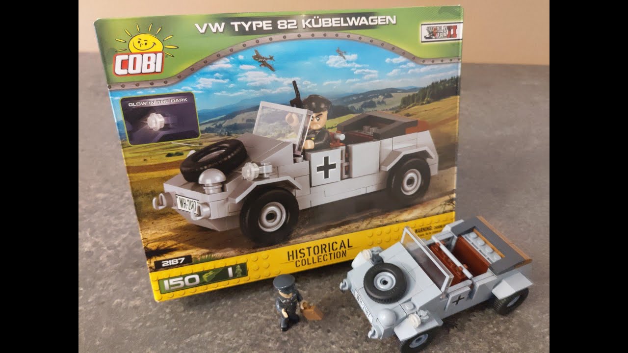 Cobi 2187 - VW Type 82 Kübelwagen - YouTube