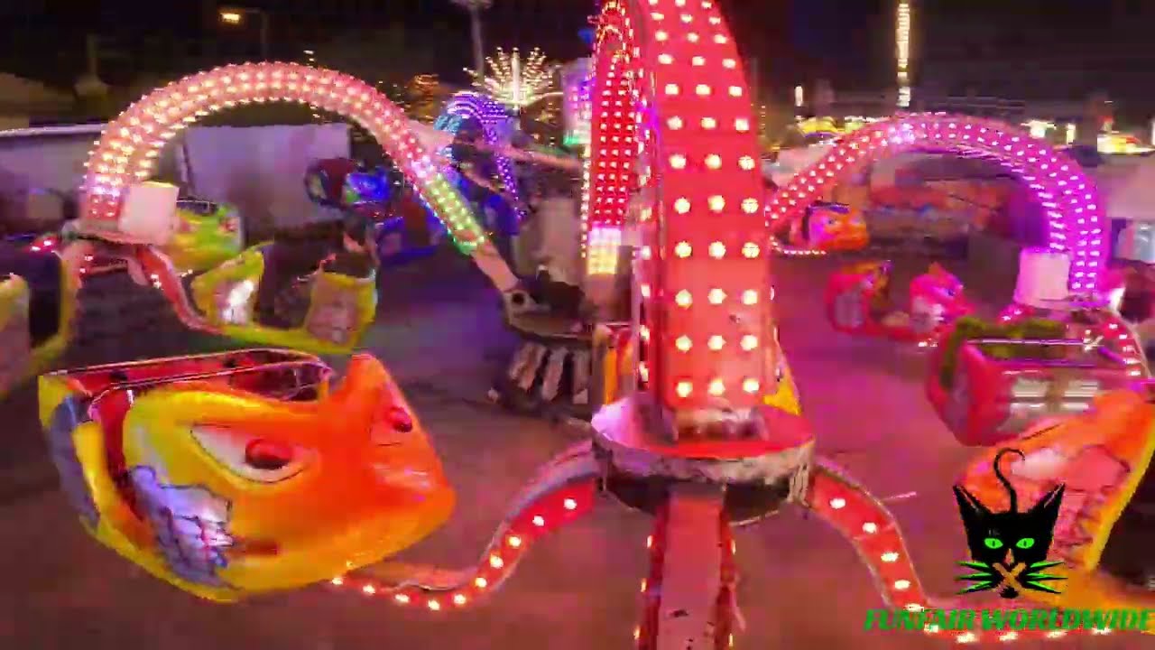 POLYP Thrills: Onride POV at Wat Krok Krak Temple Funfair 2025! 🇹🇭 ...
