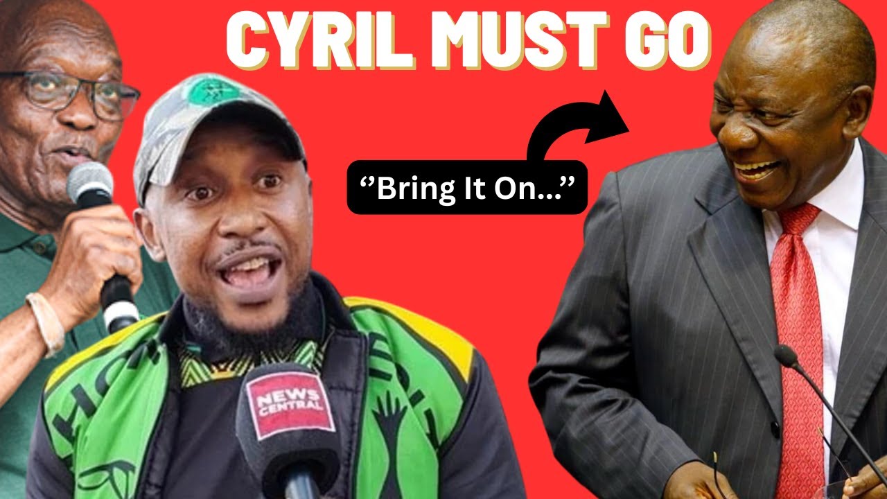 No Confidence Vote : MK Party Targets Ramaphosa's Presidency - YouTube