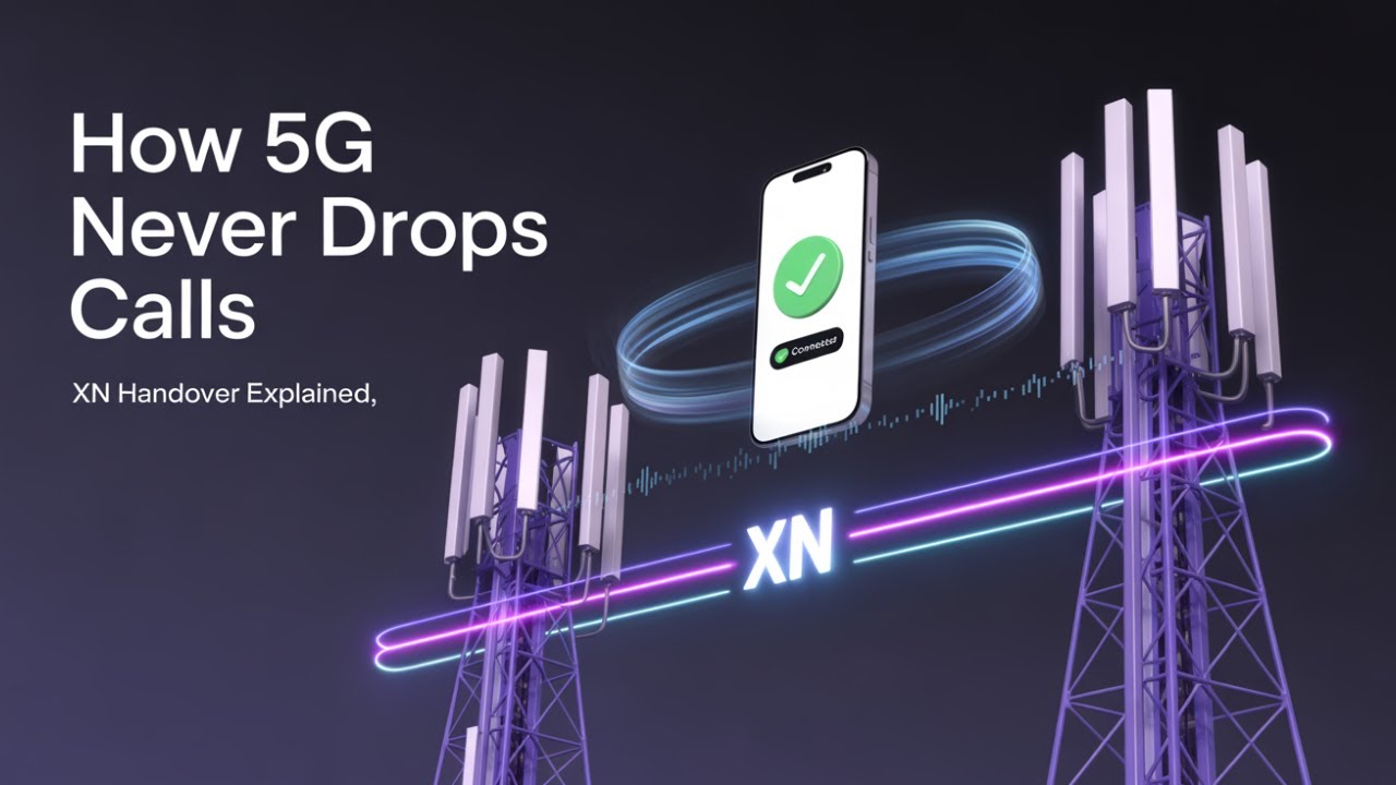 Why 5G Never Drops Calls -The Secret Tower Handoff Explained (Xn ...