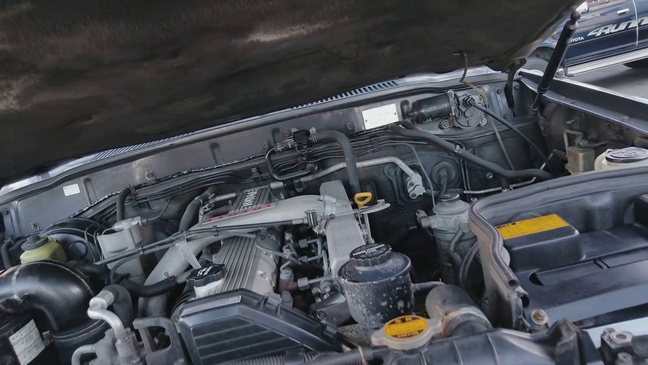 Landcruiser 81, cold start engine 1HD-T - YouTube