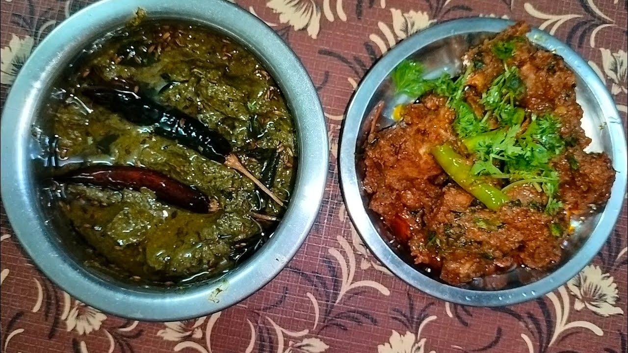 Ambade ki chutney with mutton fry. #muttonfry - YouTube