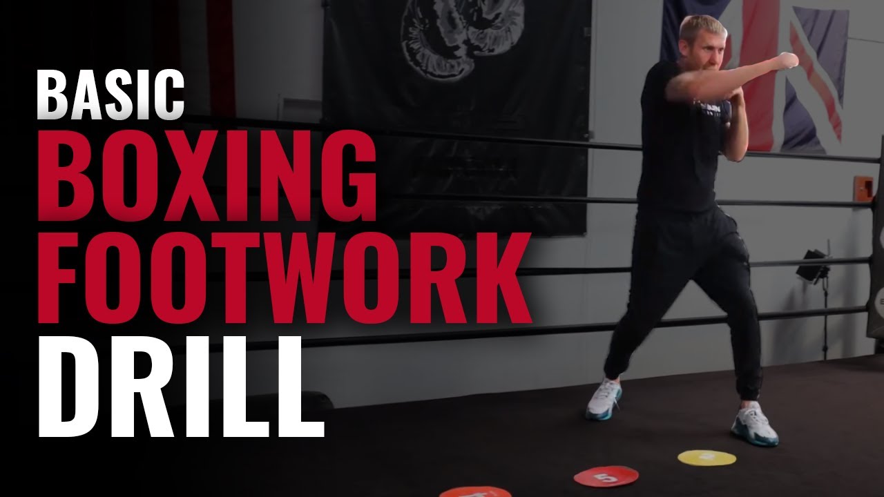 Basic Boxing Footwork Drills with @Tony_Jeffries Using Box n' Burn ...