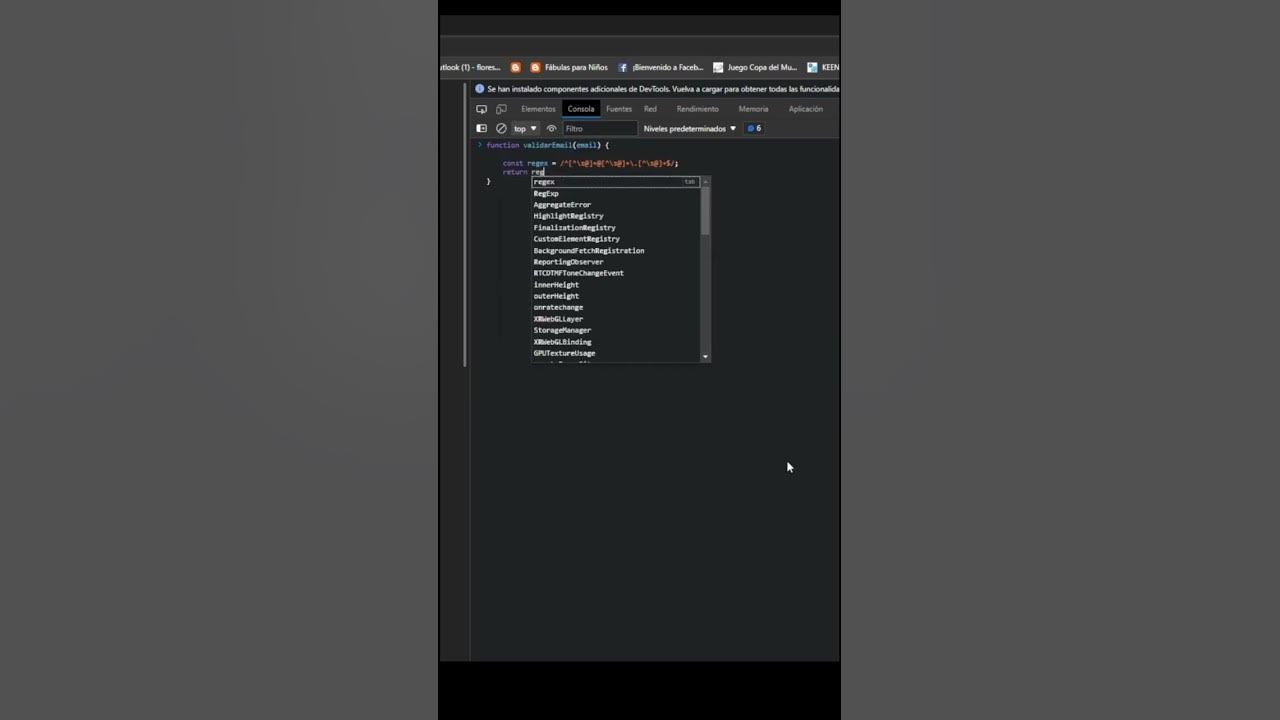 Como Validar Un Email En Javascript Foryou Parati Javascript Tutorial Coding Viral Code
