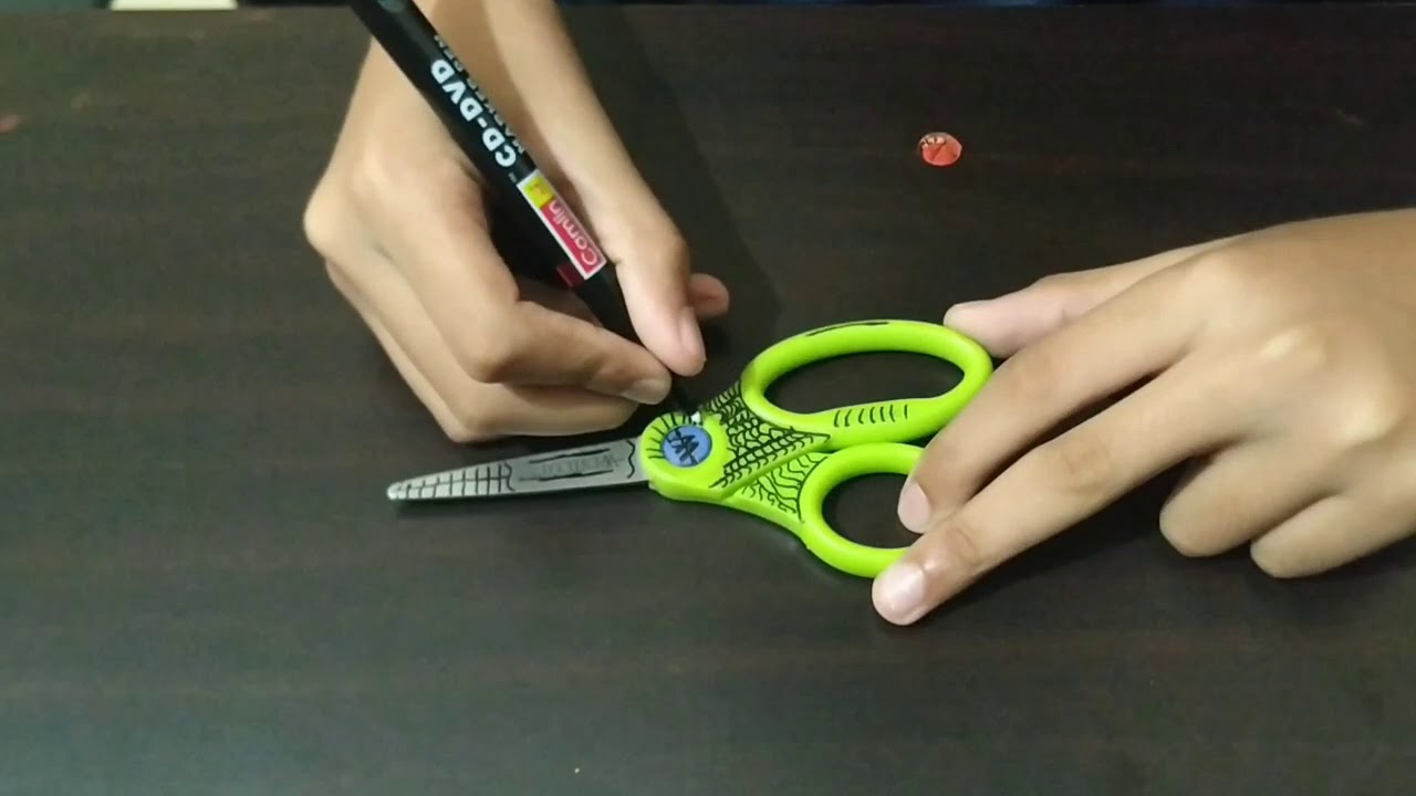 Custom Scissors design ️| NUVO - YouTube