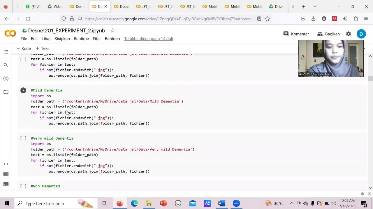 Transfer Learning menggunakan DenseNet201, InceptionV3 dan MobileNetV2 (OASIS Alzheimer's ...