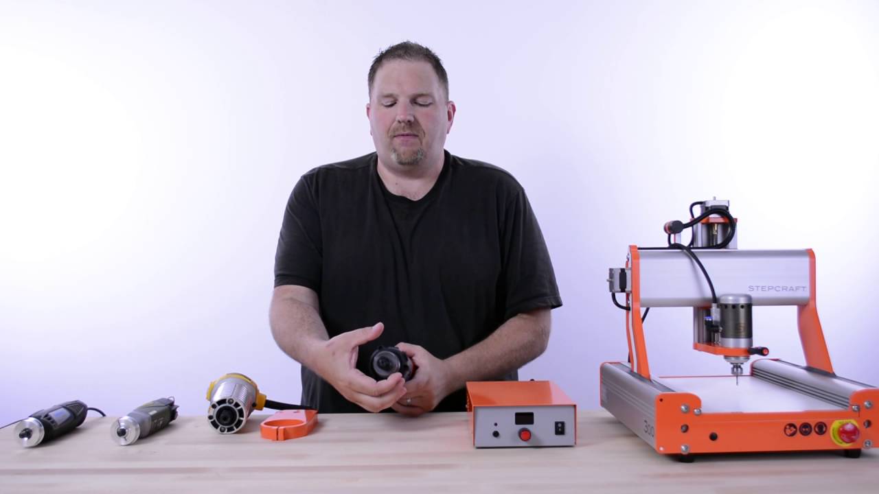 Choosing A Spindle For The STEPCRAFT CNC System - (Dremel 4000, Proxxon ...