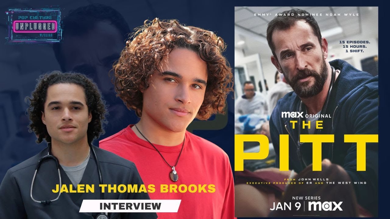 Jalen Thomas Brooks on Playing Nurse Mateo in 'The Pitt' on Max - YouTube