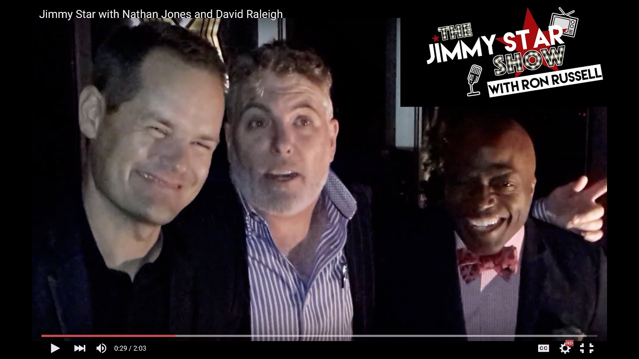 Jimmy Star Interviewing Nathan L. Jones and David Raleigh for "The ...