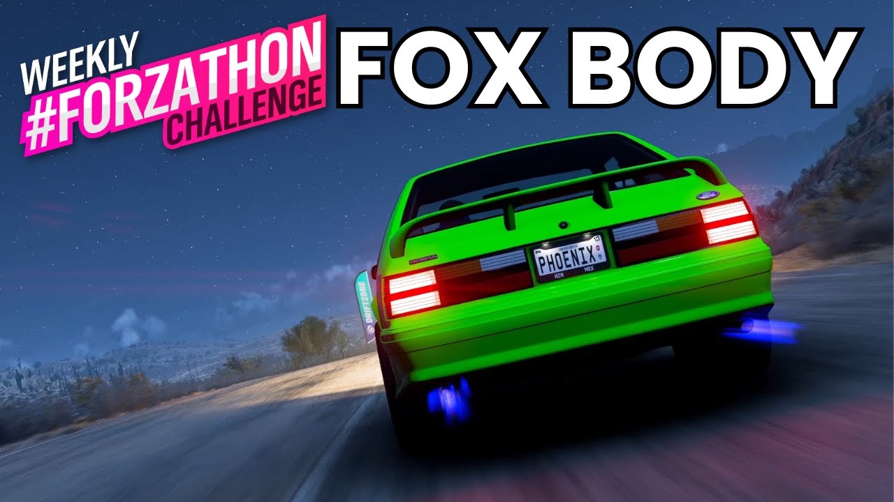 Forza Horizon 5 #Forzathon Fox Body - YouTube