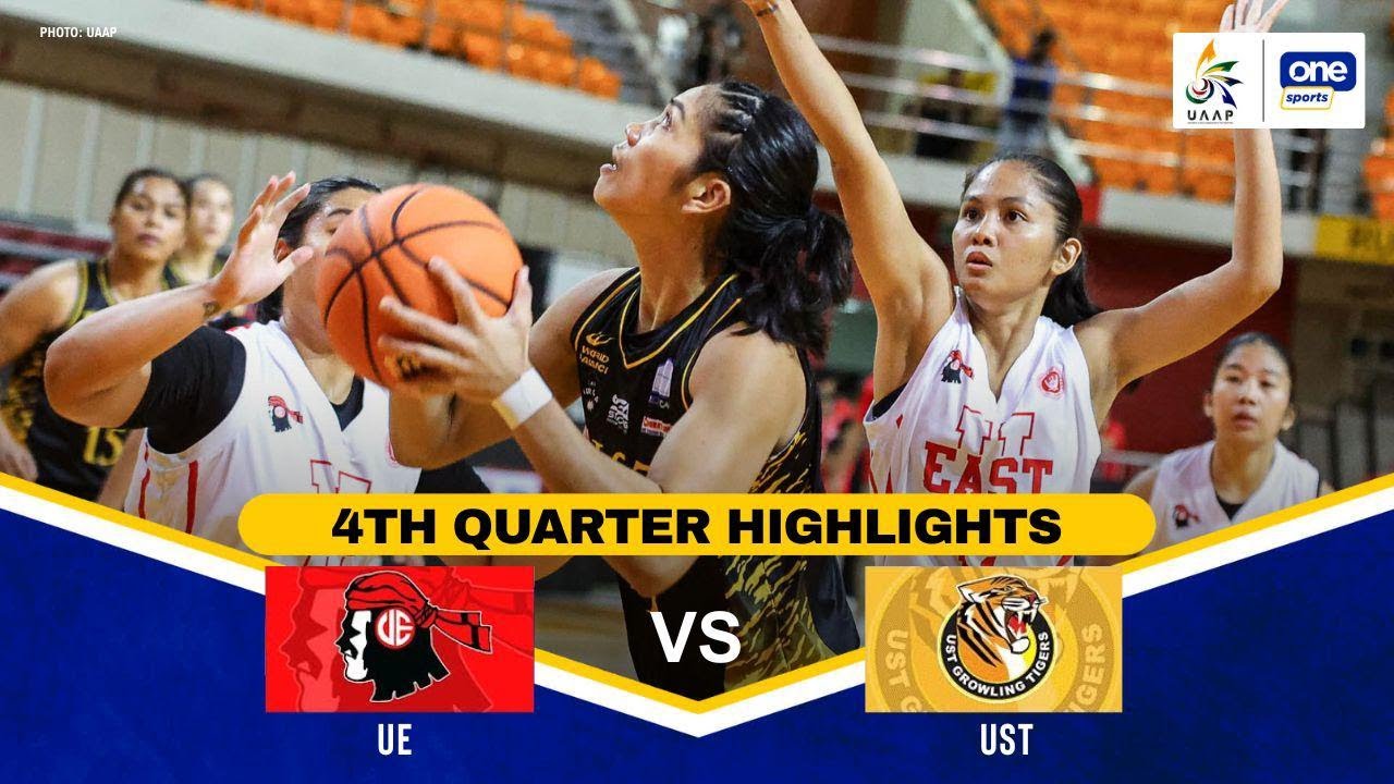UE vs. UST | 4TH QUARTER HIGHLIGHTS | UAAP SEASON 88 WOMEN’S BASKETBALL ...