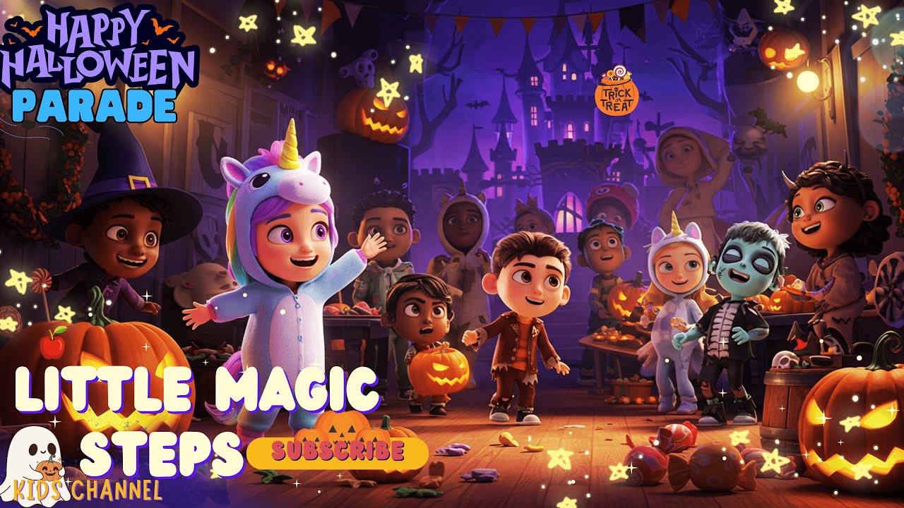 Happy Halloween Parade! 🎃 | Kids Dance & Sing-Along - YouTube