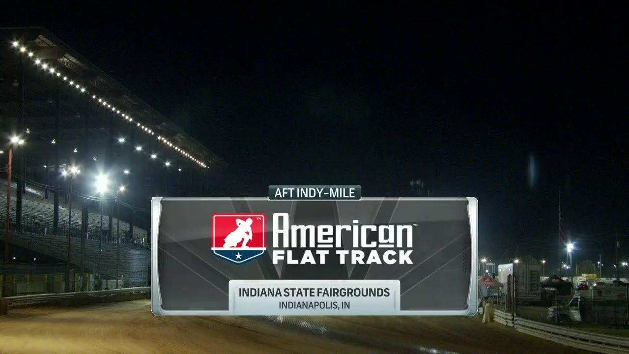 2020 AFT Show & Indy Mile Qualifying - American Flat Track - YouTube