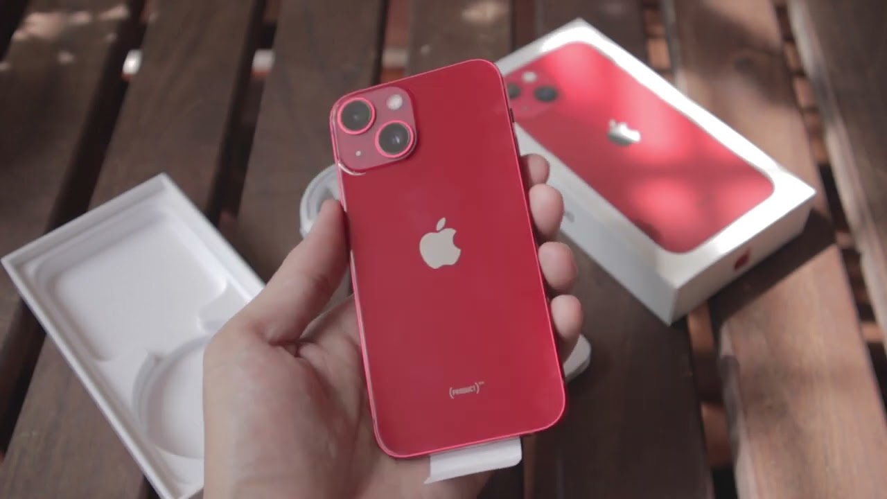 Iphone 13 Mini Red (Unboxing) - YouTube