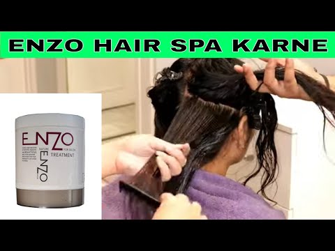 #HAIRSPAATHOME HOW TO DO ENZO HAIR SPA TUTORIAL IN HINDI