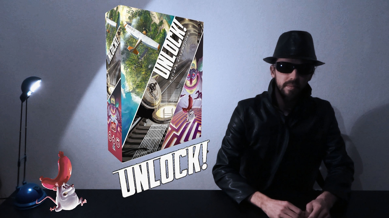 Présentation du jeu Unlock, le jeu de société d'Escape Room - YouTube