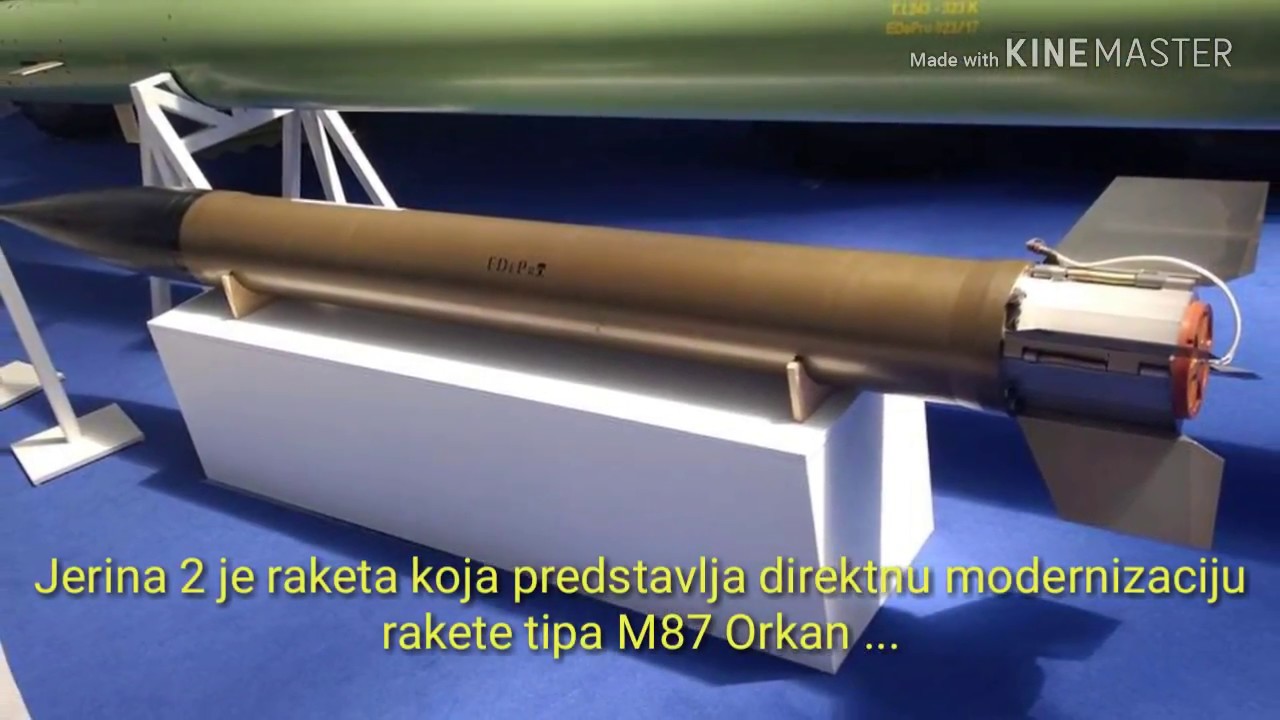 Srpska raketa Jerina 2 / Serbian rocket Jerina 2 - YouTube