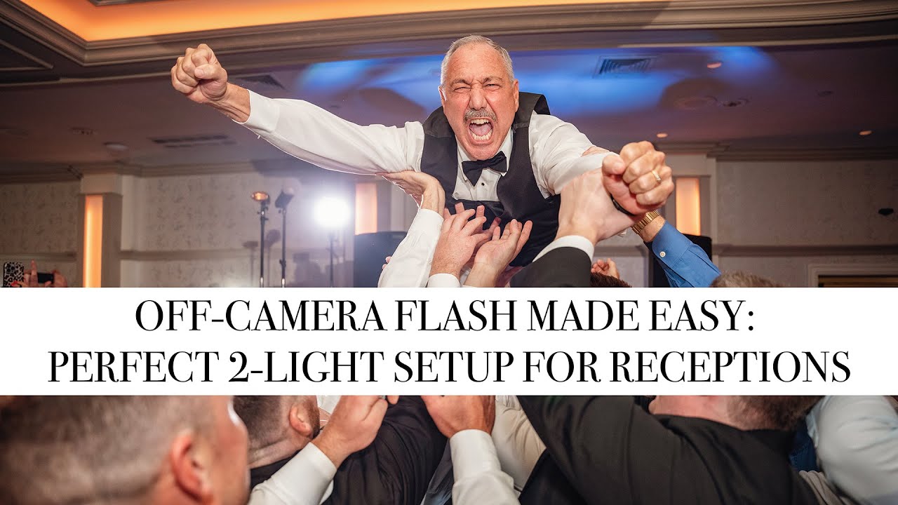 Off-Camera Flash Made Easy: Perfect 2-Light Setup for Receptions! - YouTube