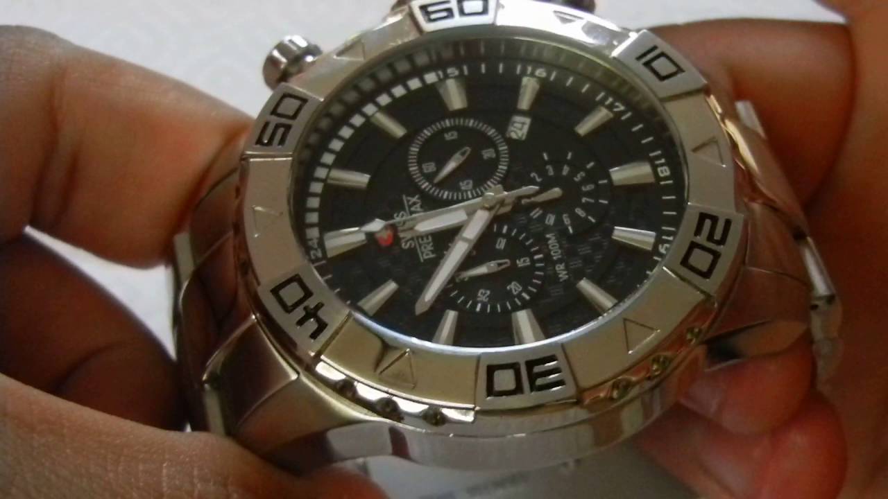 swiss precimAX crono - YouTube