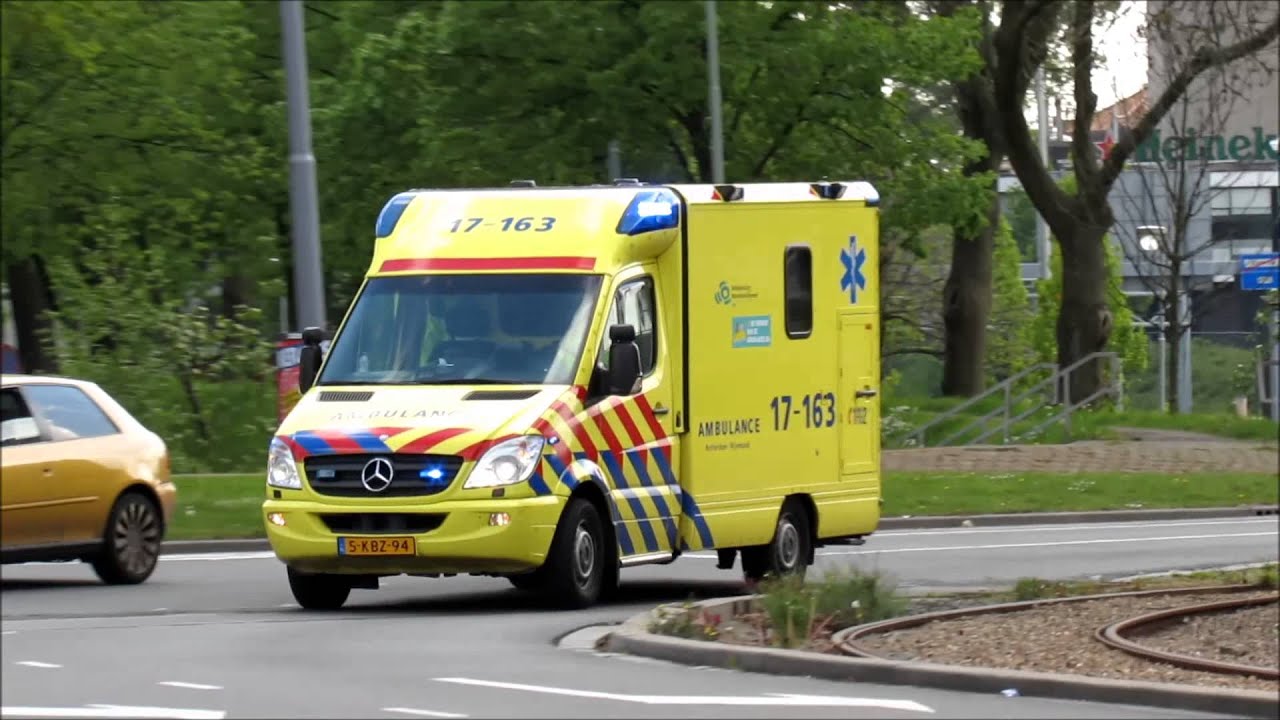 A1 17-163 naar het EMC.Rotterdam vanaf de Slotvalkensteinsedijk te ...