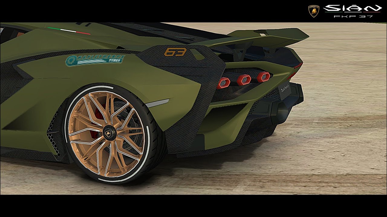 Real Racing 3 | 2021 Lamborghini Sián FKP 37 Active Rear Wing Now Added ...