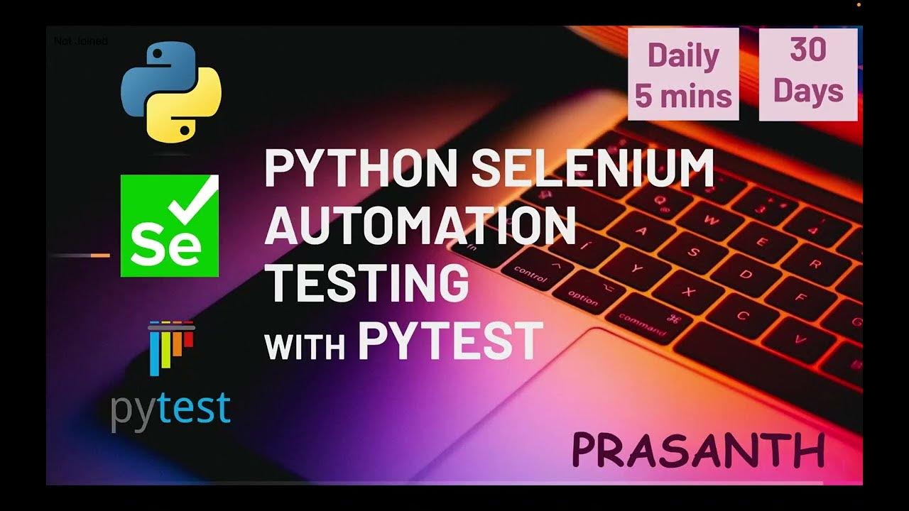 Selenium Python Pytest Automation - Introduction #python #selenium # ...