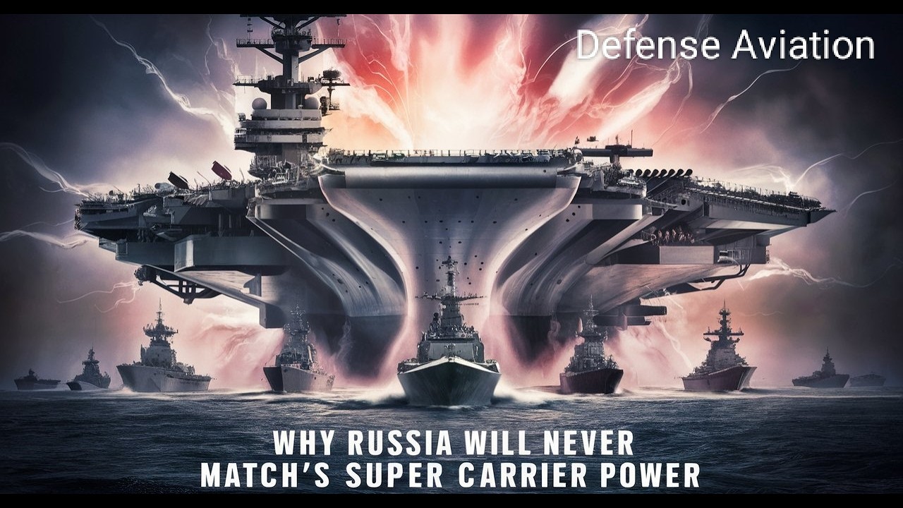 Why Russia Will Never Match America's Super Carrier Power - YouTube