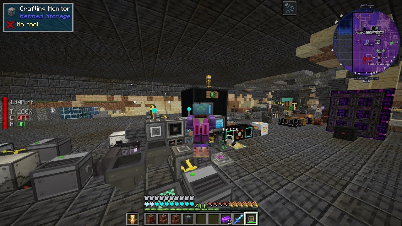 Minecraft All the Mods 7 Episode 135. Unobtainium Jetpack Part 2. Bee ...