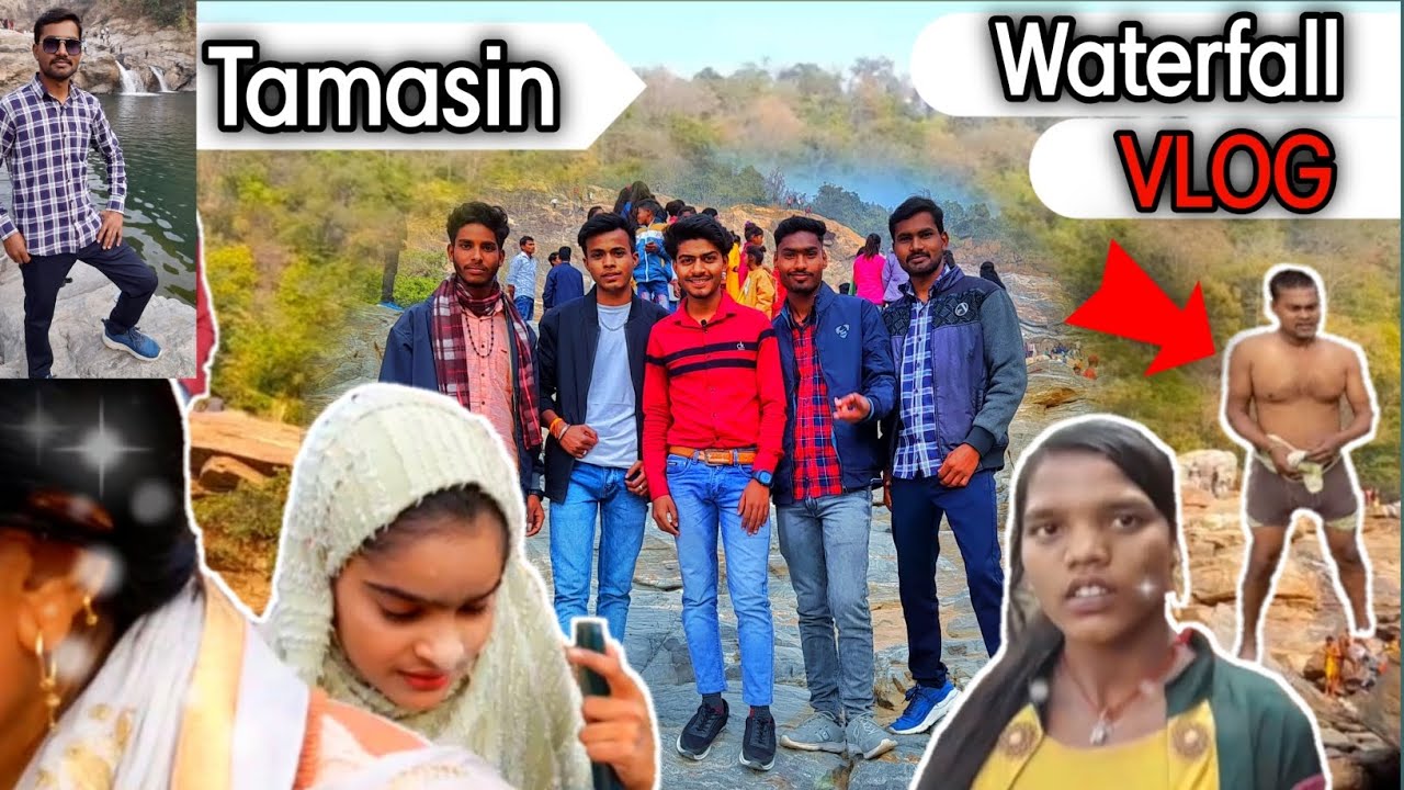 Tamasin waterfall | तमासिन जलप्रपात | #my first vlog (06) | 01.01.2023 ...