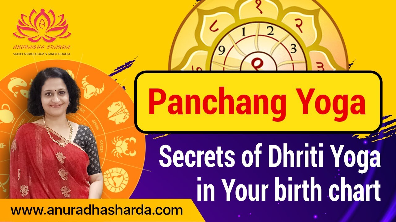 Panchang Yoga | Secrets of Dhriti Yoga in Your Birth Chart | - YouTube