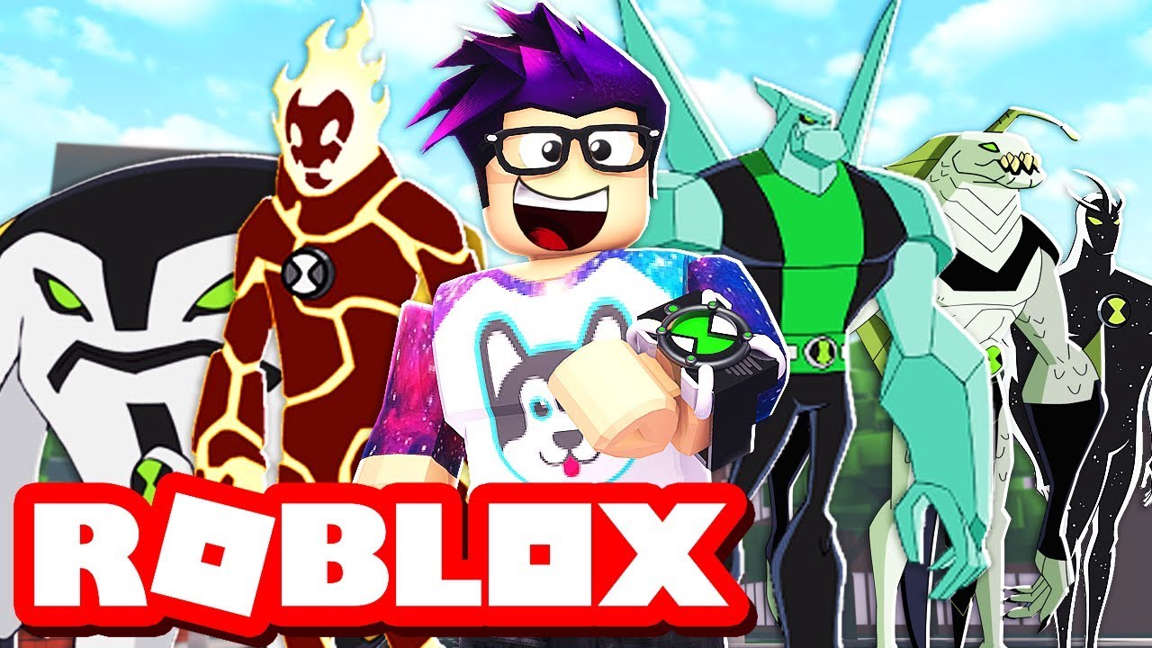 BECOMING BEN 10 IN ROBLOX!! - YouTube