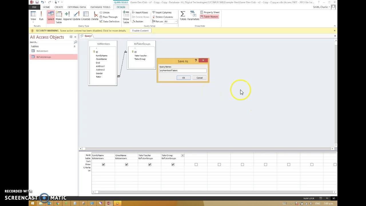 Access Related Tables And Lookups YouTube Access Related Tables And Lookups YouTube