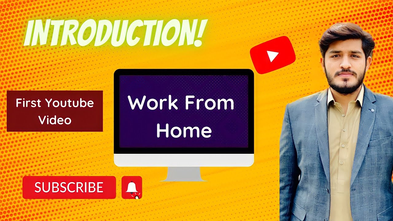 First Video on YouTube | Work From Home - YouTube