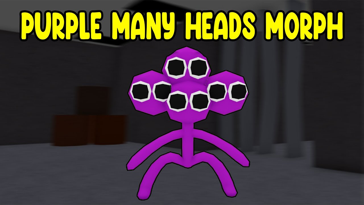 UPDATE - How To Find Purple Many Heads Morph in Find The Backrooms ...