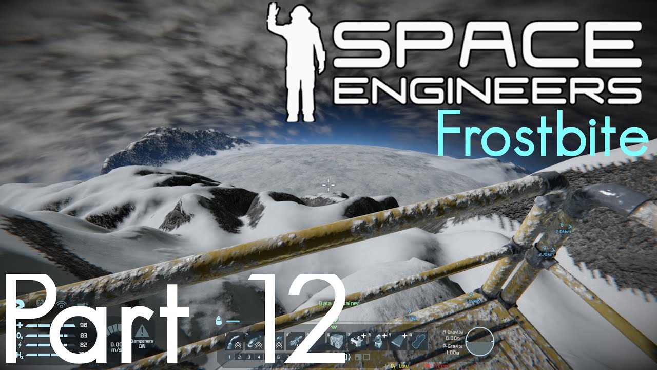 Mount Frostbite Monument | Space Engineers | Frostbite | Part 12 - YouTube
