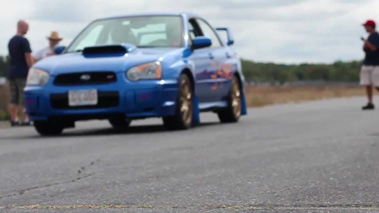 Subaru Impreza WRX STi Autocross Run - Jack Washington - YouTube