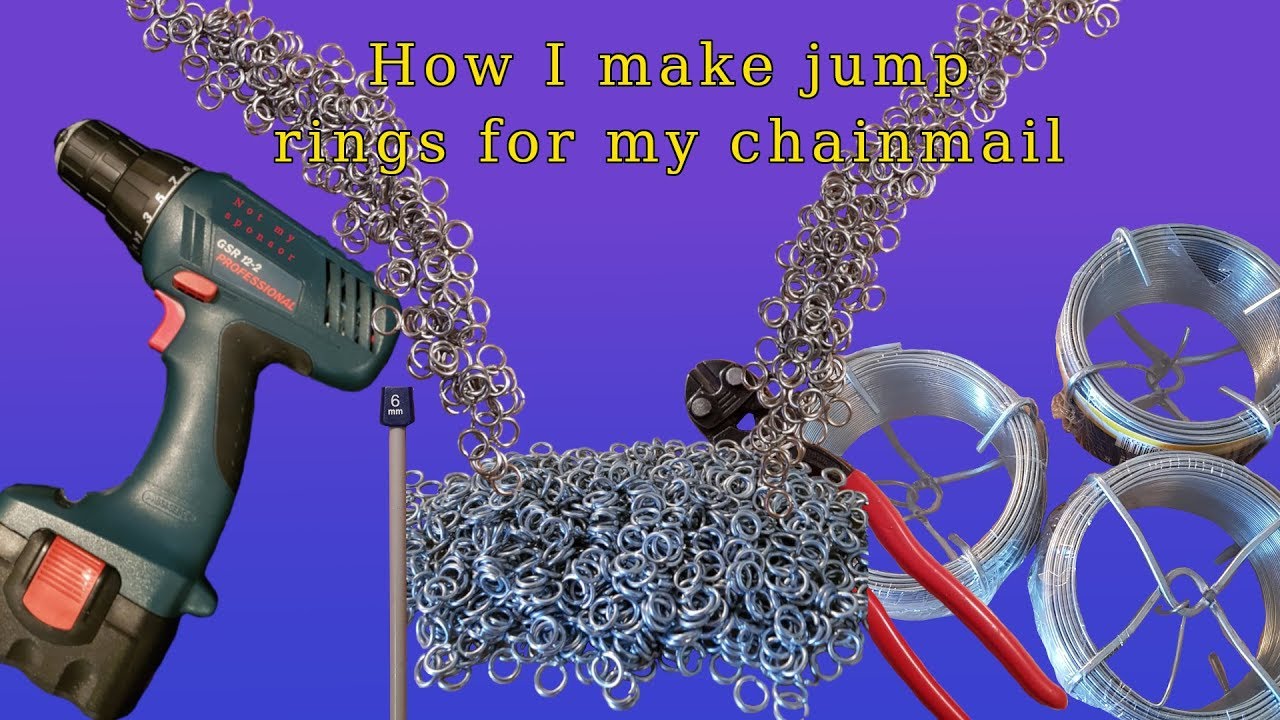 How I Make Jump Rings For My Chainmail YouTube how-i-make-jump-rings-for-my-chainmail-youtube
