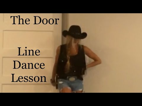 The Door Line Dance Lesson - YouTube