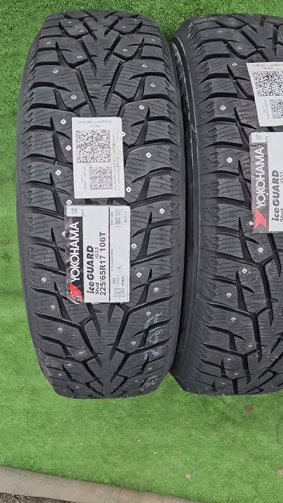 Yokohama iceGuard Stud iG55 225/65R17 106T (шип.) - YouTube