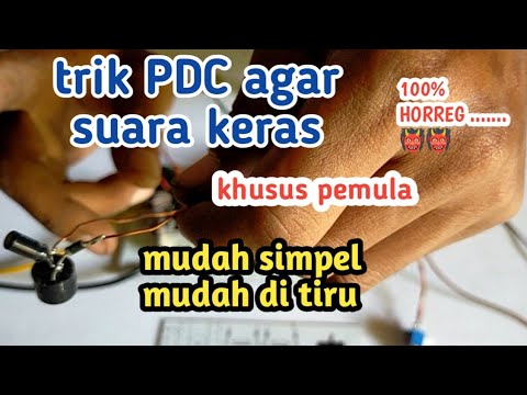 pemasangan buzzer aktif PDC setrum ikan nila - YouTube