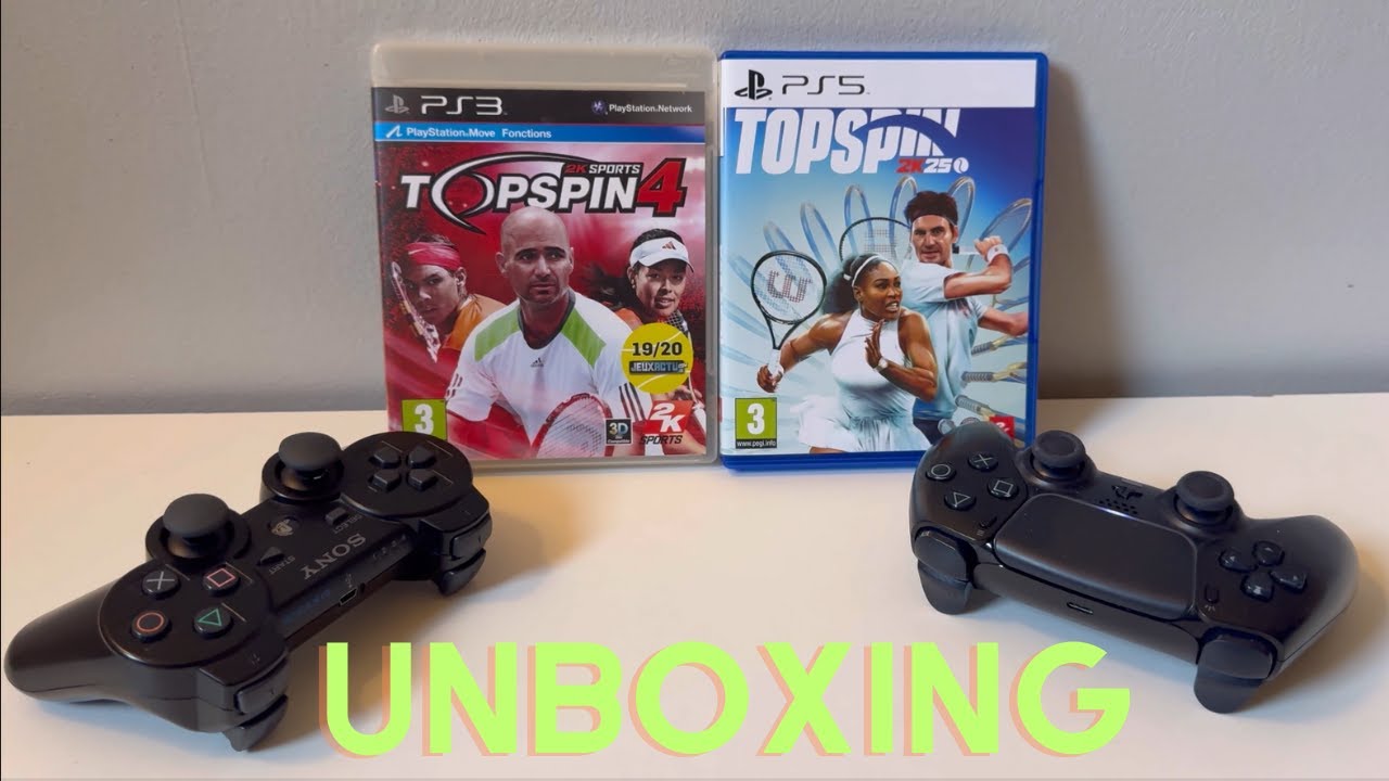 TOP SPIN 2K25 | UNBOXING 🔥 - YouTube