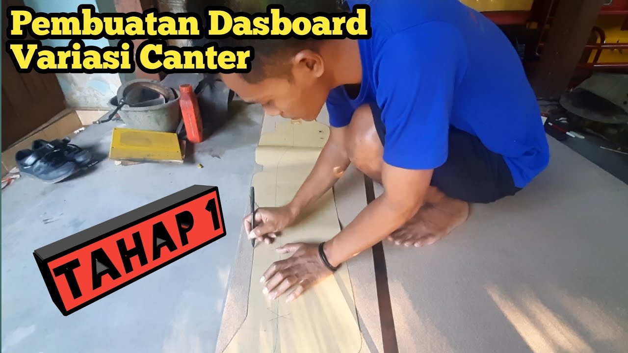 Cara Membuat Dasboard Variasi Canter || Tahap 1 - YouTube