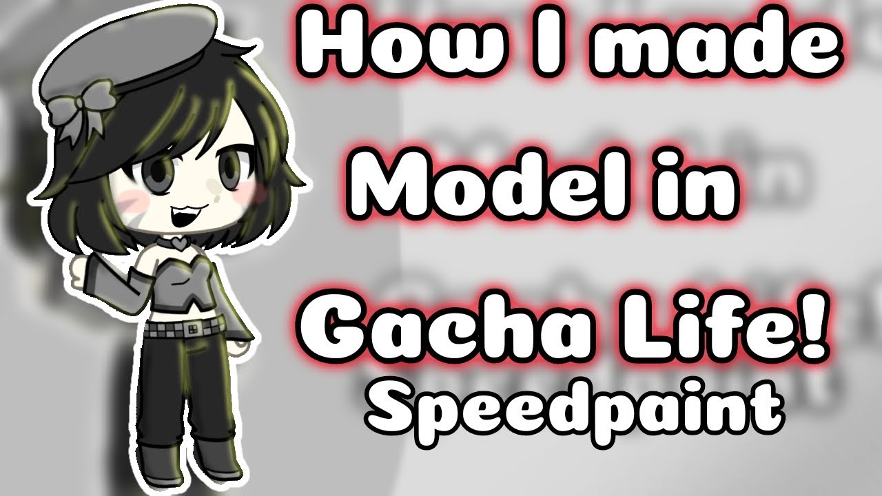 How I make Gacha Life models - YouTube
