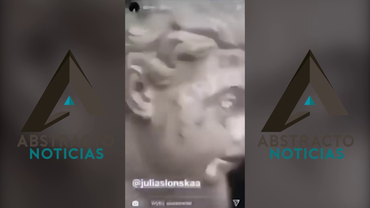 Modelo polaca destruye por diversión una estatua de 200 años de ...